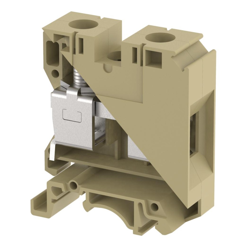 TERMINAL BLOCK DIN RAIL 2POS 1AWG KUT35/ BEIGE ELKAY製｜電子部品・半導体通販のマルツ