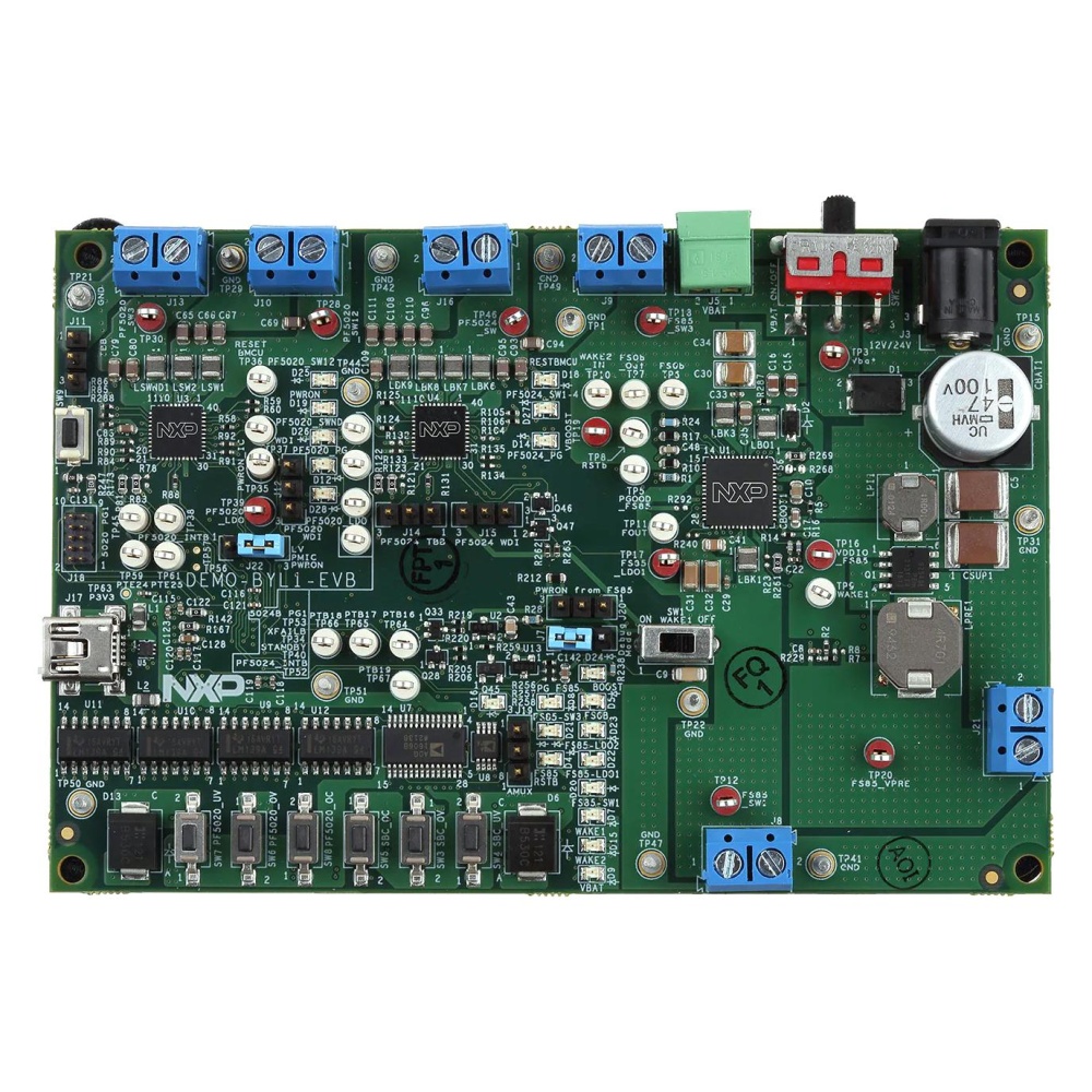EVAL BOARD SAFETY SYSTEM BASIS CHIP DEMO-BYL1-EVB NXP製｜電子部品・半導体通販のマルツ