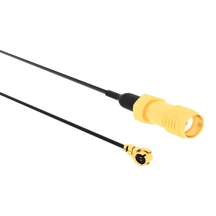 CABLE ASSY AMC R/A PLUG-SMA JACK 3.9inch 095-902-572-100 Amphenol RF製 ...