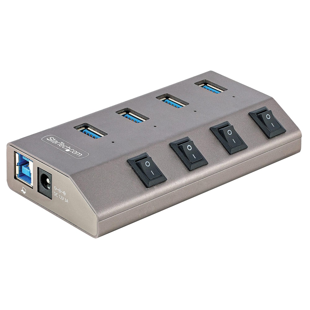 USB HUB 4-PORT BUS POWERED 5G4AIBS-USB-HUB-EU StarTech.com製｜電子部品・半導体通販のマルツ