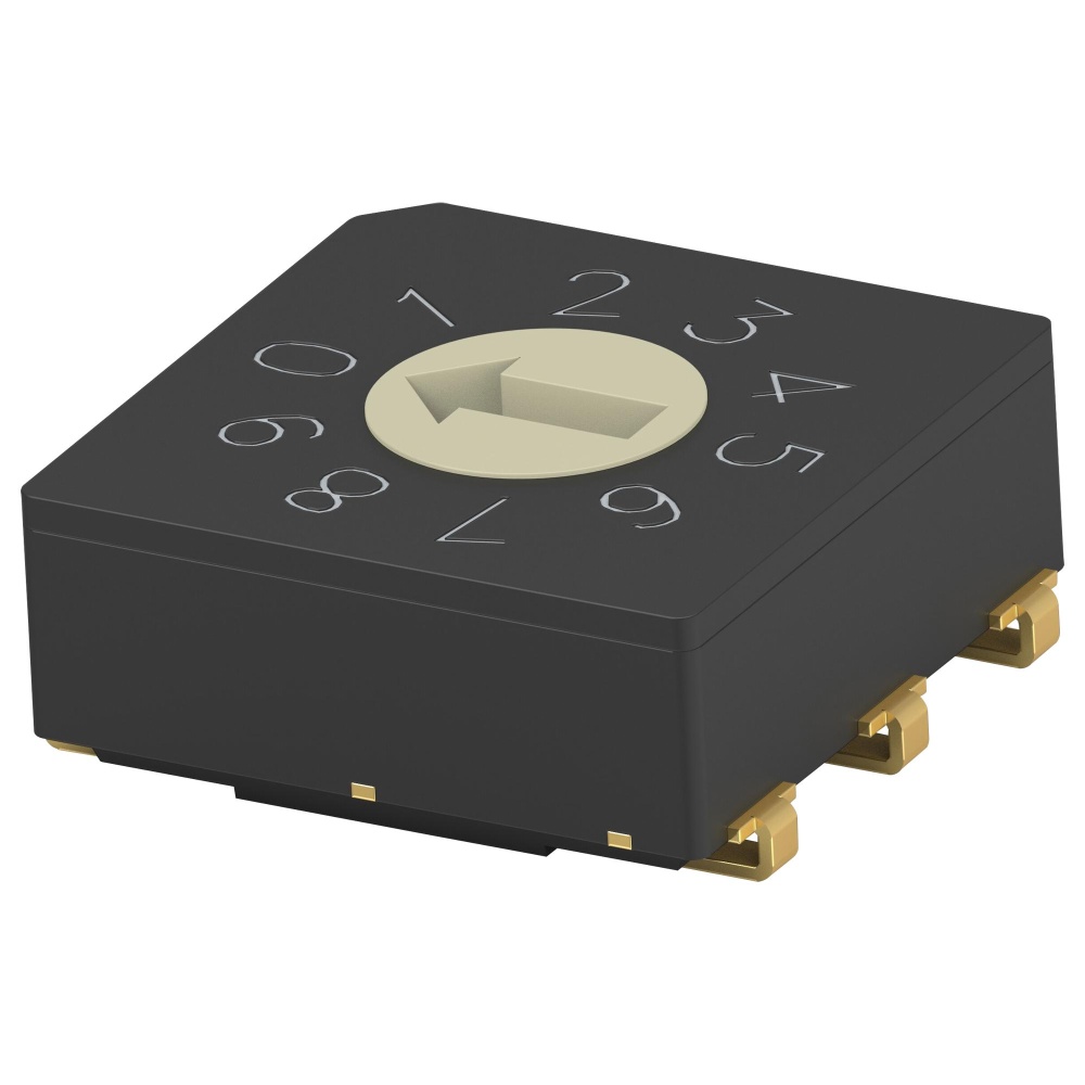 ROTARY CODED SW 10POS 0.02A/20V SMD MRSSV1DR10SMJTR ALCOSWITCH Switches ...