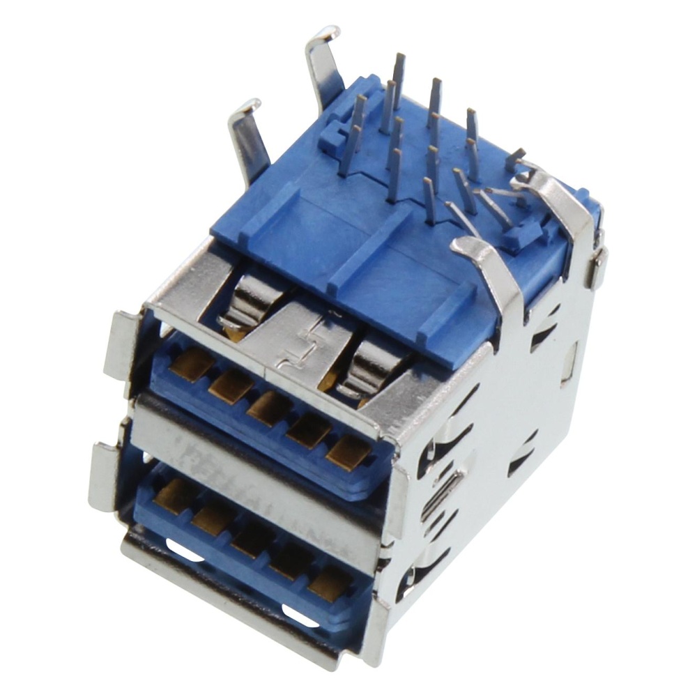 USB STACK CONN 3.0 R/A 9POS SS-52000-003 Stewart Connector製｜電子部品・半導体通販のマルツ