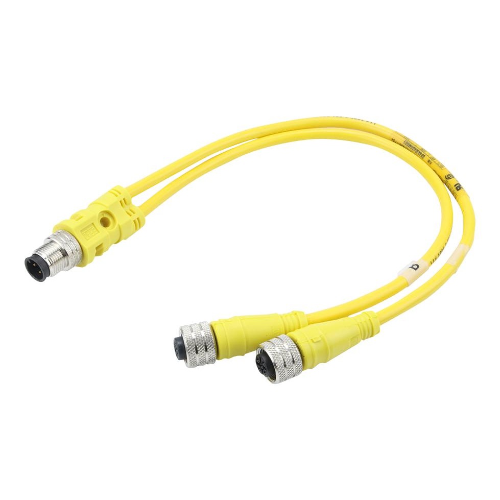 SENSOR CORD M12 PLUG-2X RCPT 23.6inch 120068-0176 モレックス製｜電子部品・半導体通販のマルツ