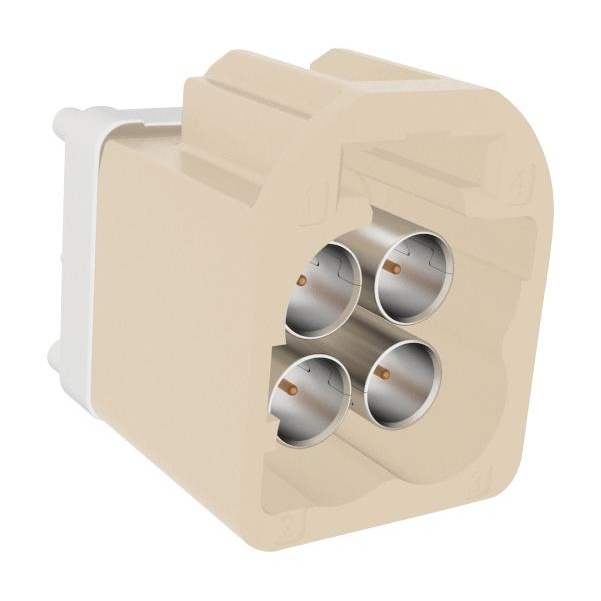 RF CONN QUAD MINI FAKRA PLUG 50 OHM FM4-NBSP-PCB-1 Amphenol RF製｜電子部品 ...