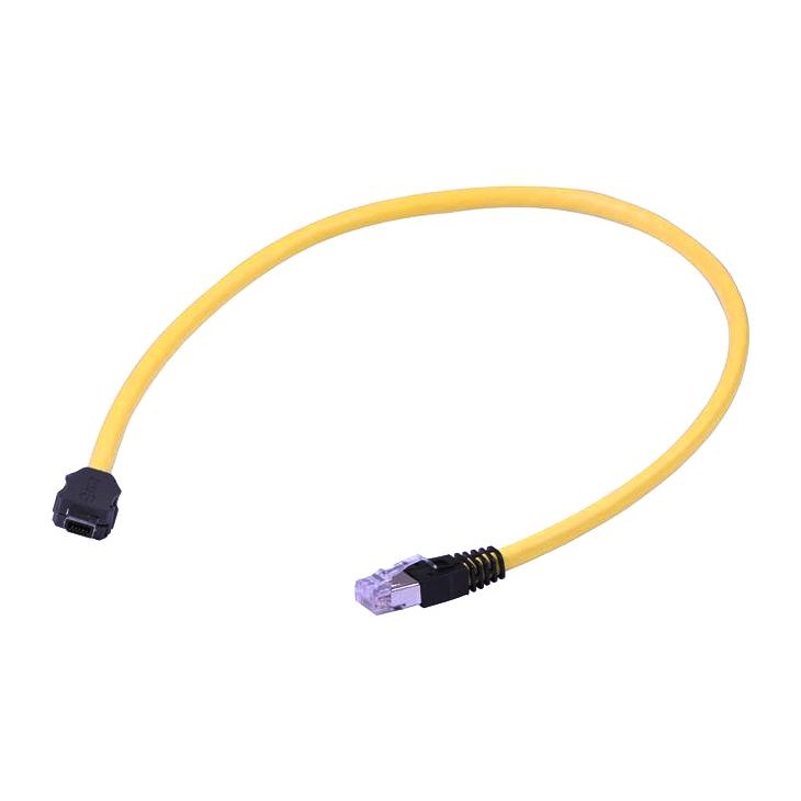 ENET CORD C6A IX A PLUG-RJ45 PLUG 1M 33480653830010 Harting製｜電子部品・半導体通販のマルツ