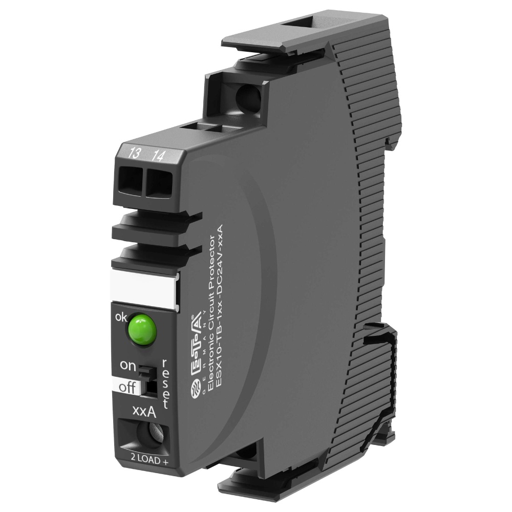 CIRCUIT BREAKER 1P 12A 24VDC ESX10-TB-101-DC24V-12A-E E-T-A製｜電子部品・半導体通販のマルツ
