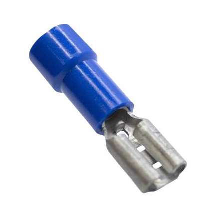 TERM FEMALE QUICK CONNECT BLUE 14AWG BU-190170031 Mueller Electric Co製 ...