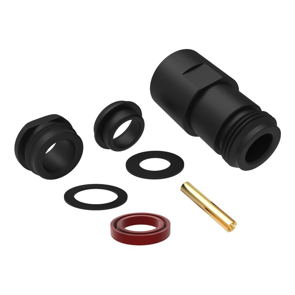 RF COAX CONN N TYPE JACK 50 OHM 082-209-1006-BC Amphenol RF製｜電子部品・半導体通販のマルツ