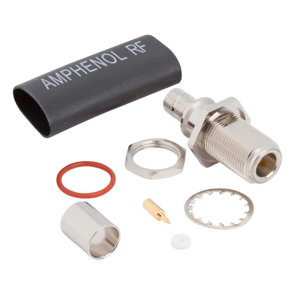 RF COAX CONN N TYPE JACK 50 OHM 082-6512-EE Amphenol RF製｜電子部品・半導体通販のマルツ