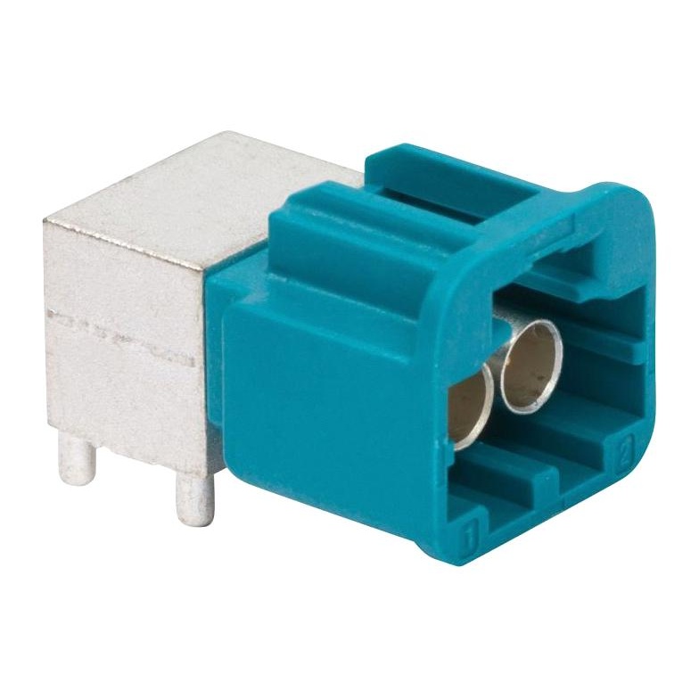 RF COAX CON MINI FAKRA R/A PLUG 50 OHM FM2-NZRP-PCB-1 Amphenol RF製｜電子部品・半導体通販のマルツ