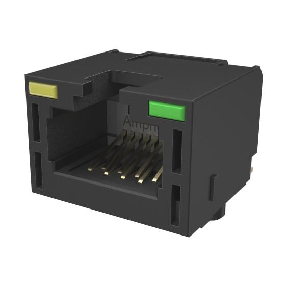 MODULAR CONN R/A JACK RJ45 8P8C RJE3C1880412 Amphenol Communications ...