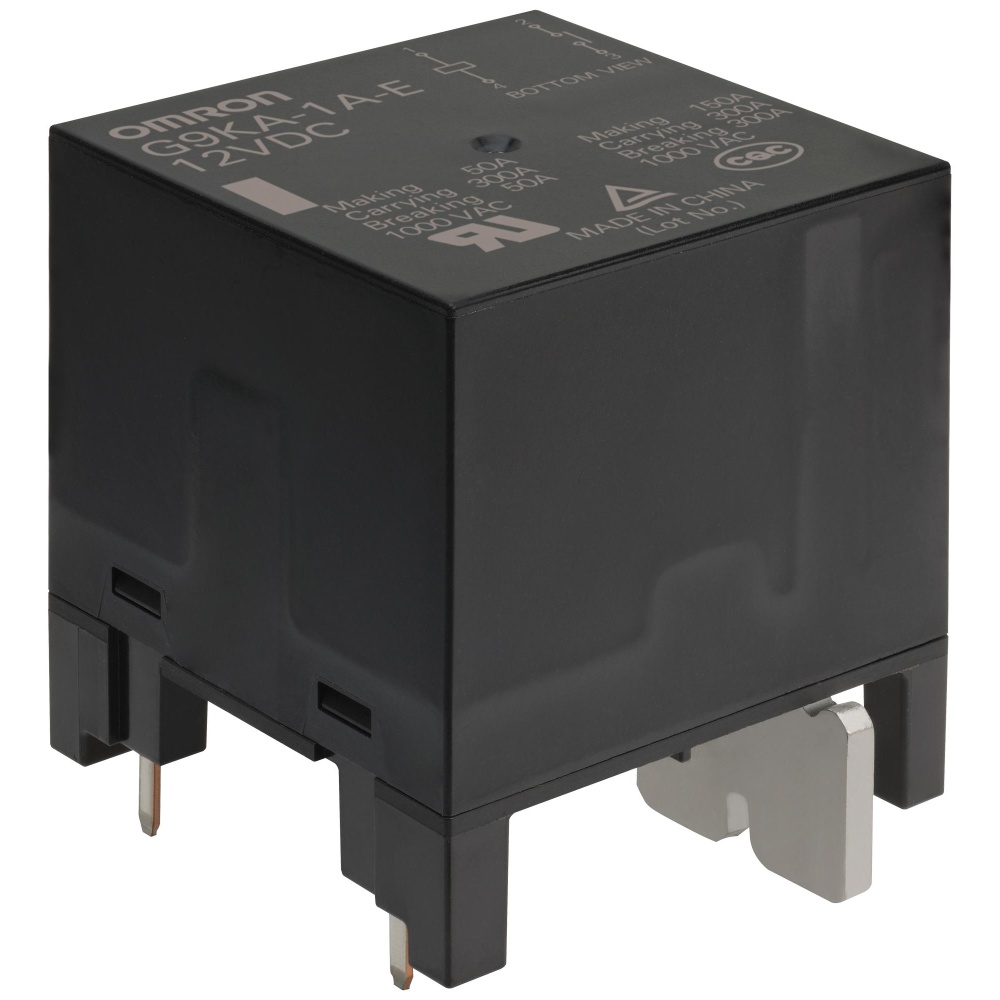 POWER RELAY SPST-NO 12VDC 300A TH G9KA-1A-E DC12 OMRON製｜電子部品・半導体通販のマルツ