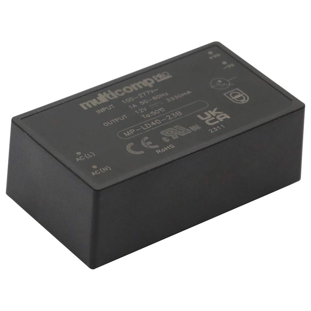 AC-DC CONVERTER 5V 7A MP-LD40-23B05R2 MULTICOMP製｜電子部品・半導体通販のマルツ