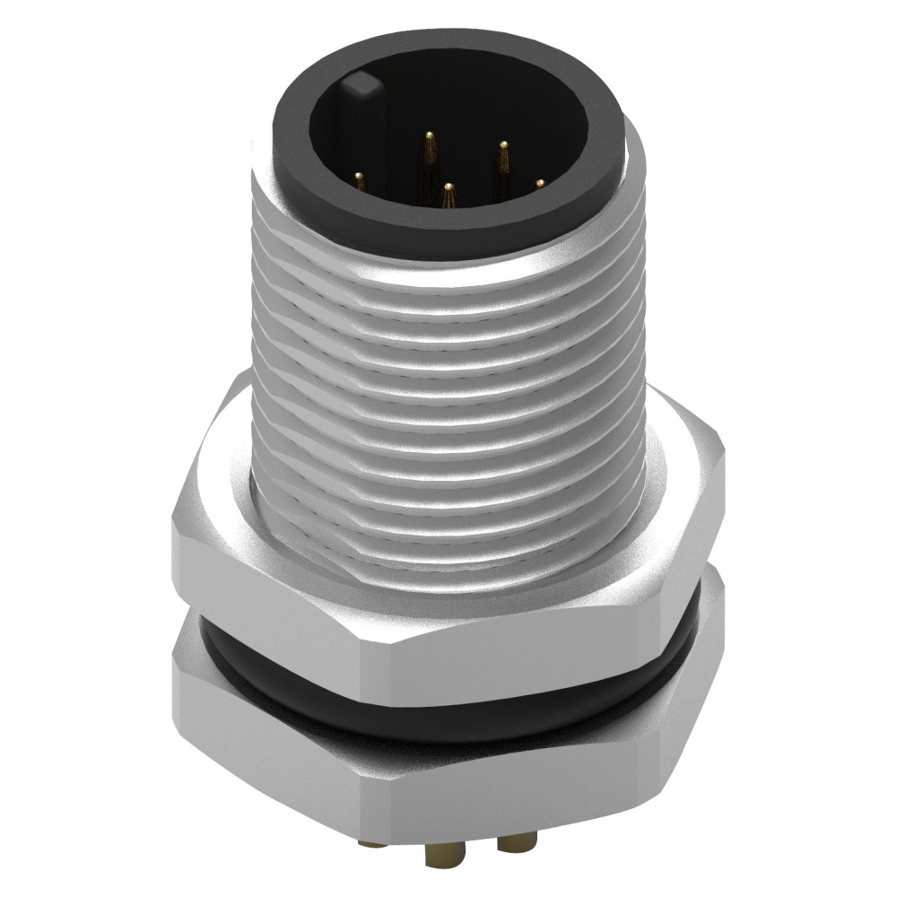 SENSOR CONN M12 MALE 8POS SOLDER 643150100308 WURTH ELEKTRONIK製｜電子部品 ...