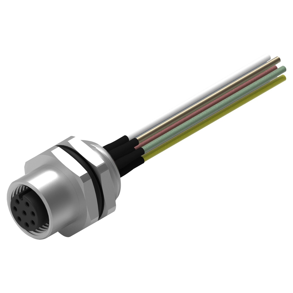 SENSOR CORD 8P M12 RCPT-FREE END 500MM 643362100608 WURTH ELEKTRONIK製 ...
