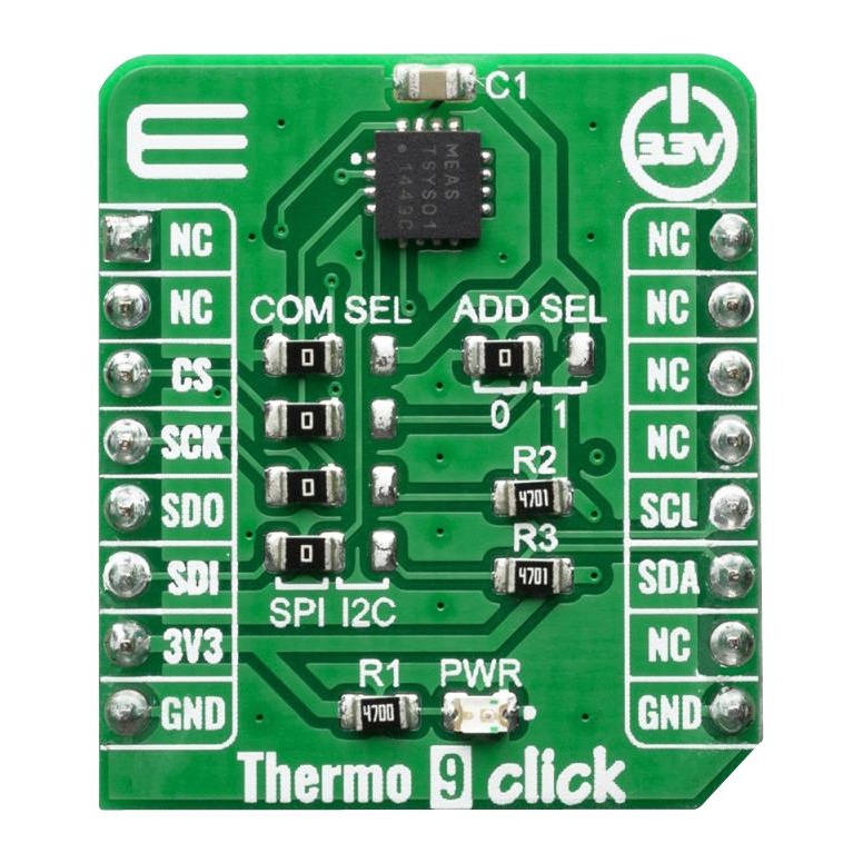 THERMO 9 CLICK ADD-ON BOARD MIKROE-3983 MikroElektronika製｜電子部品・半導体通販のマルツ