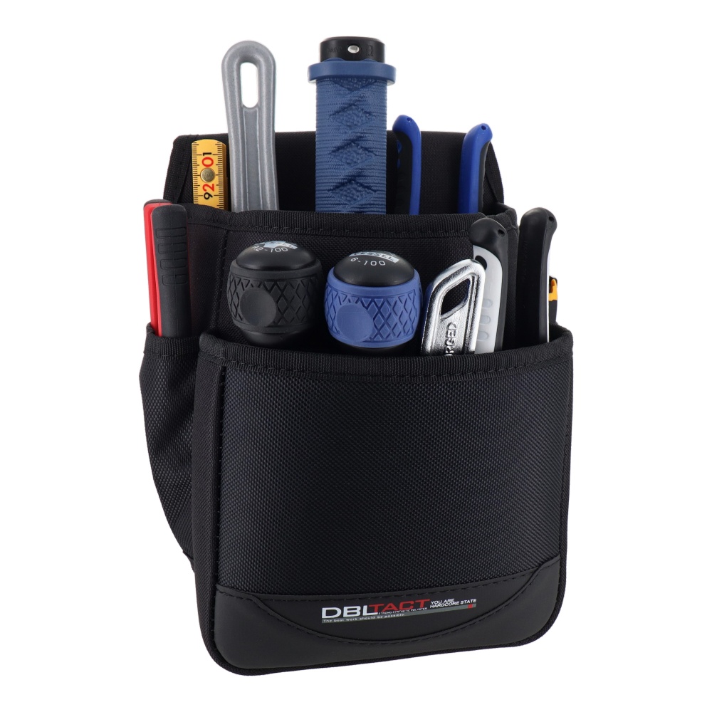 2段腰袋/大 ブラック DT-02-BK DBLTACT製｜電子部品・半導体通販のマルツ