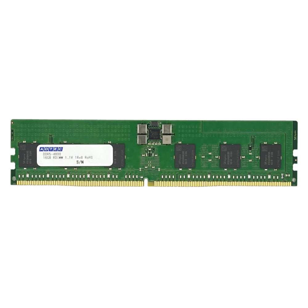 PC5-4800規格 DDR5-SDRAM RDIMM ECC付 for Server/Workstation 32GB×4枚 ...