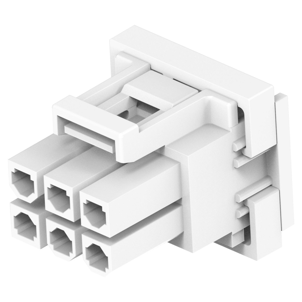 CONNECTOR HOUSING RCPT 6POS 4.2MM 2385532-6 AMP Connectors / TE ...