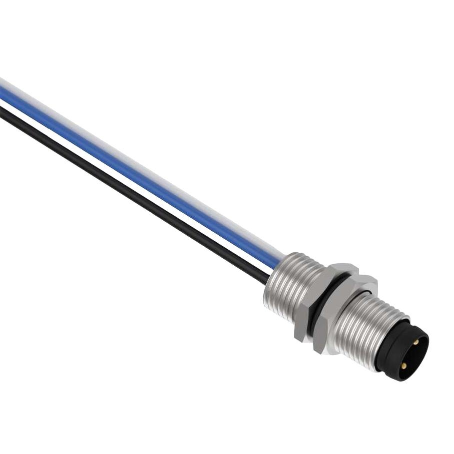 SENSOR CORD 4P M8 PLUG-FREE END 0.5M BR-M8M4R8-0.5 BANNER ENGINEERING製 ...