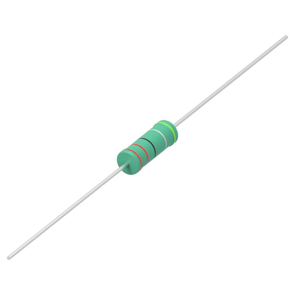 RESISTOR 2R7 5% 1W AXIAL EP1WSS2R7J TE Connectivity(Tyco Electronics)製 ...