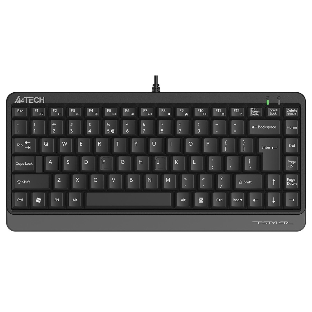 COMPACT KEYBOARD USB 2.0 GREY FK11 (GREY) A4TECH製｜電子部品・半導体通販のマルツ