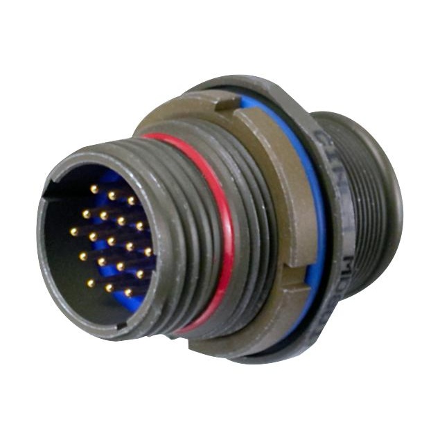 MIL SPEC CIR CONN RCPT 13-3 CRIMP MD801-009-07NF13-3SA Cinch ...