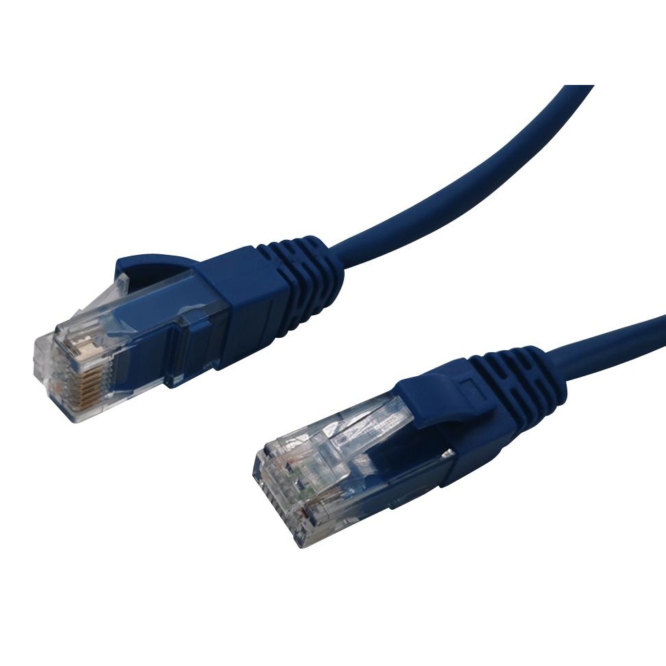 RJ-RJ ETHERNET CABLE ASSEMBLYCAT5EROUNDBLUEOVERMOULDEDUNSHIELDEDLENGTH ...