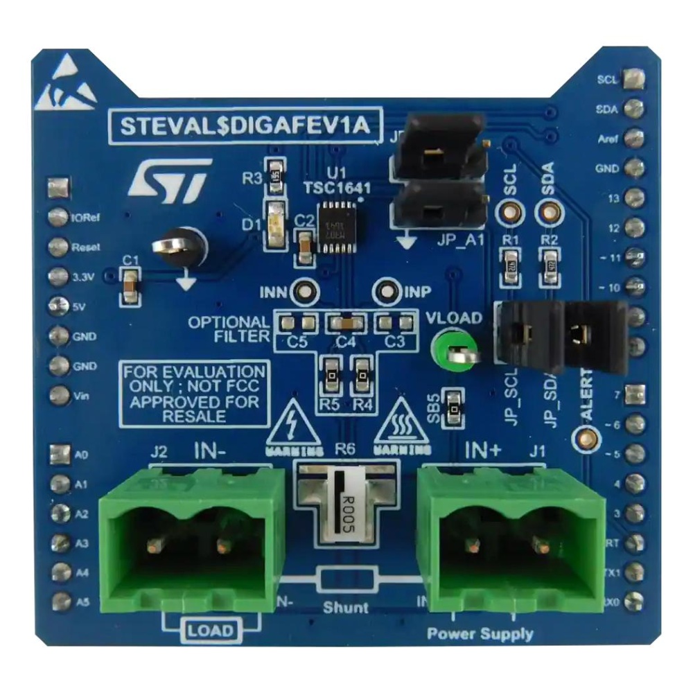 EVAL BRD CURRENT/PWR/TEMP/VLTG MONITOR STEVAL-DIGAFEV1 STマイクロエレクトロニクス製｜電子部品・半導体通販のマルツ