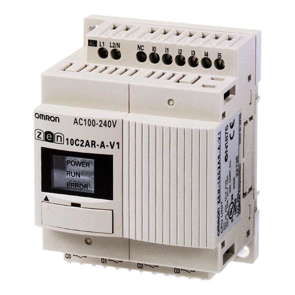 PLC 10 I/O DIN RAIL ZEN-10C2AR-A-V2 OMRON製｜電子部品・半導体通販のマルツ