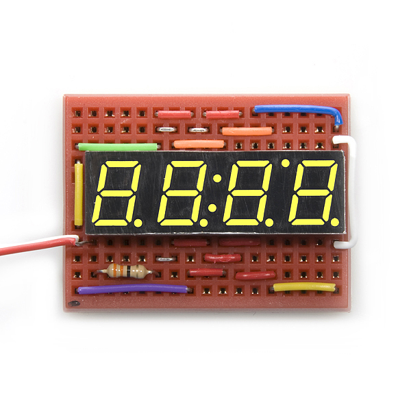 7-Segment Display - 4-Digit(Yellow) COM-09480 SparkFun製｜電子部品・半導体通販のマルツ