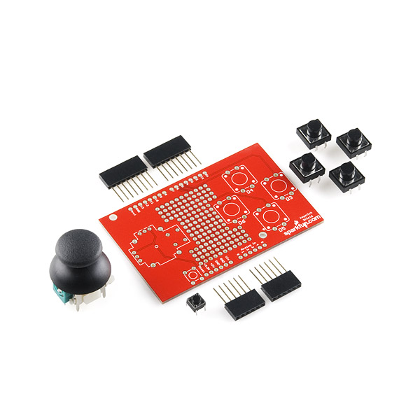 Sparkfun Joystick Shield Kit Dev 09760 Sparkfun製|電子部品・半導体通販のマルツ