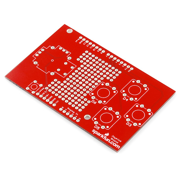 Sparkfun Joystick Shield Bare Pcb Dev 09824 Sparkfun製｜電子部品・半導体通販のマルツ