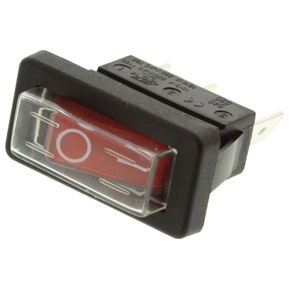 SWITCH SPST 16A 250VAC RED I/O C5503ALNEA ARCOL製｜電子部品・半導体通販のマルツ