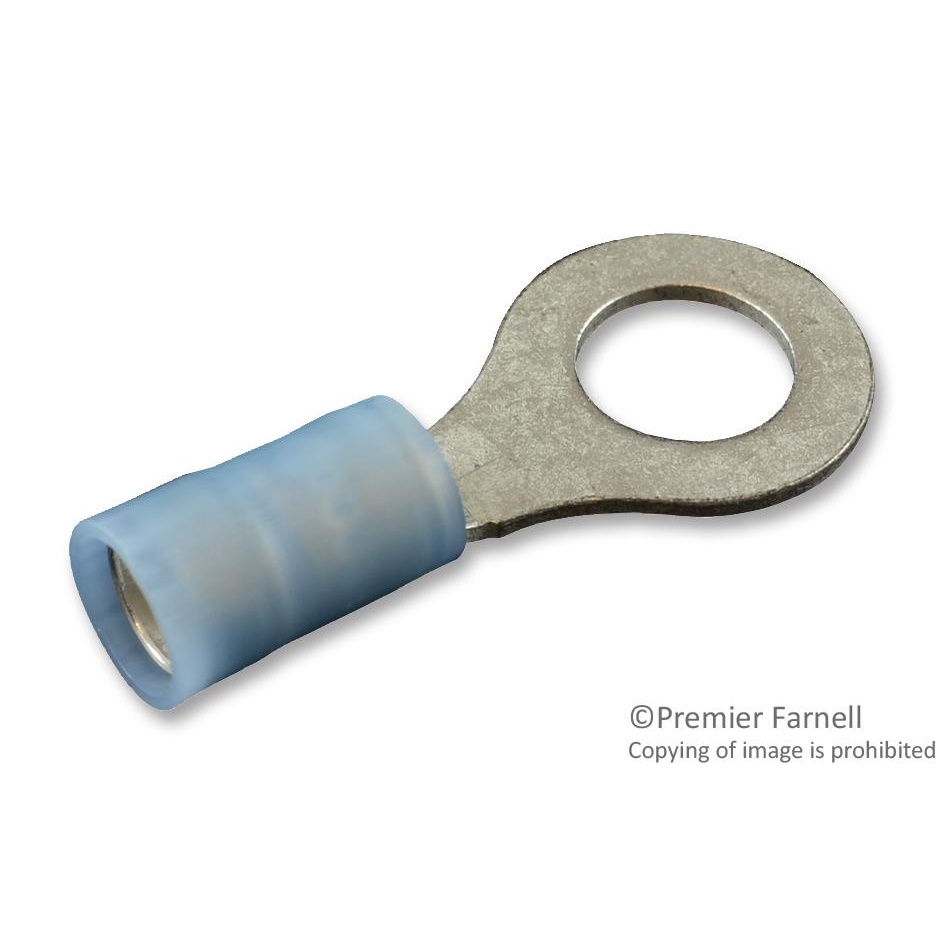 TERMINAL RING TONGUE 1/4IN CRIMP BLUE 19073-0076 Molex製｜電子部品・半導体通販のマルツ