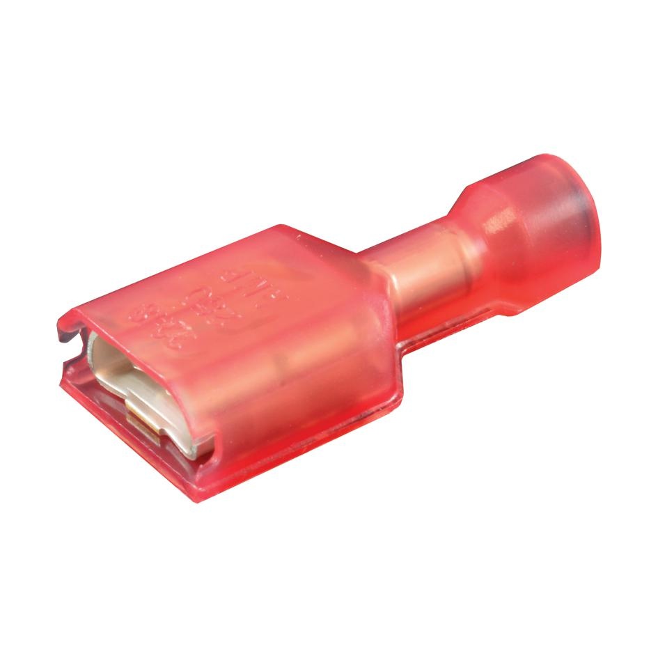TERMINAL FEMALE DISCONNECT 6.35 x 0.81MM RED CRIMP 403233752 AMP ...