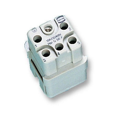 INSERT FEMALE 5 WAY 26-14 AWG HAN Q5 0912 005 3101 Harting製｜電子部品・半導体通販のマルツ