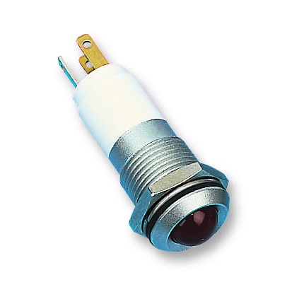 LED M14 24VDC MATT CHROME HE-RED 19272350 CML INNOVATIVE TECHNOLOGIES製 ...