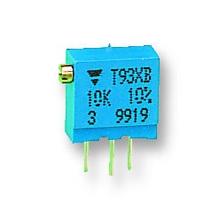 TRIMMER POT 20K 23TURN THD T93XB203KT20 VISHAY製｜電子部品・半導体通販のマルツ