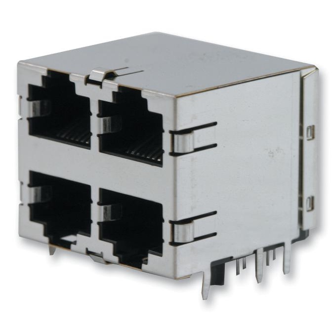 JACK RJ45 MULTI PORT 2X2 5569260-1 AMP Connectors / TE Connectivity製｜電子 ...
