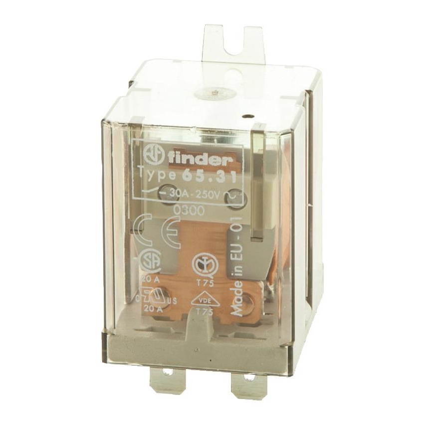 RELAY SPST-NO 250VAC 30A 65.31.8.230.0300 FINDER製｜電子部品・半導体通販のマルツ