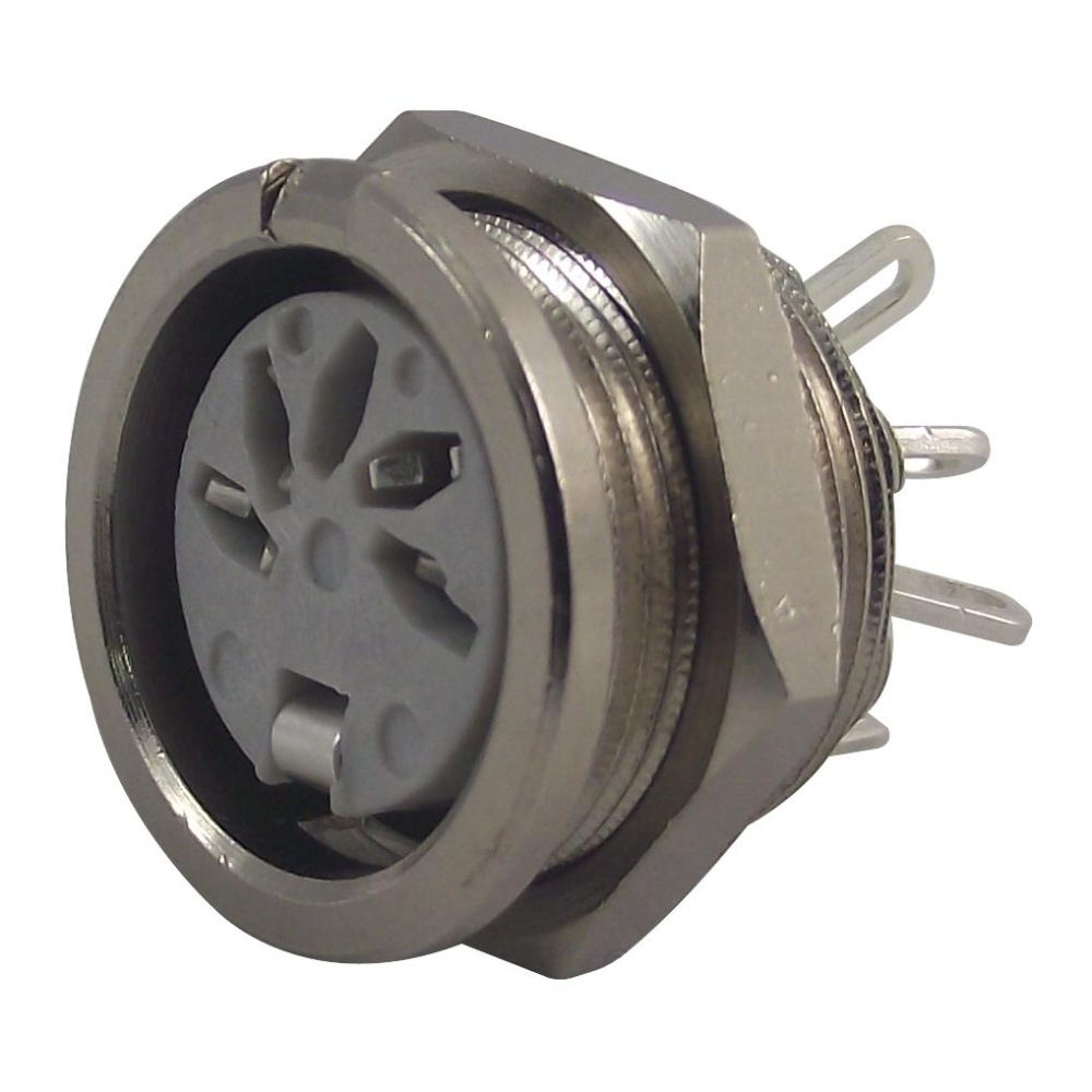 SOCKET DIN SCREENED 180DEG 5POLE 650-0500 DELTRON COMPONENTS製｜電子部品・半導体 ...