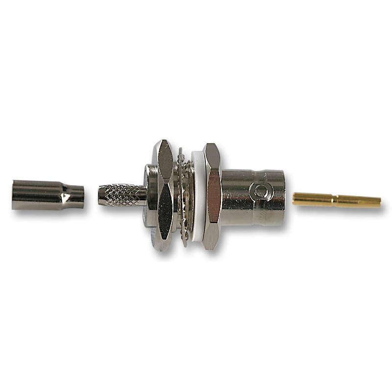 RF COAXIAL BNC STRAIGHT JACK 50OHM 1-1337548-0 TE Connectivity(Tyco ...