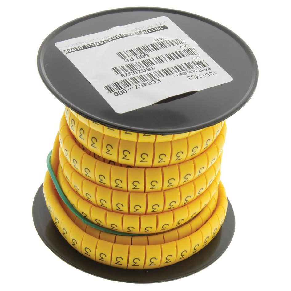 CABLE MARKER K TYPE 3 REEL500 13611403 Raychem Cable Protection / TE ...