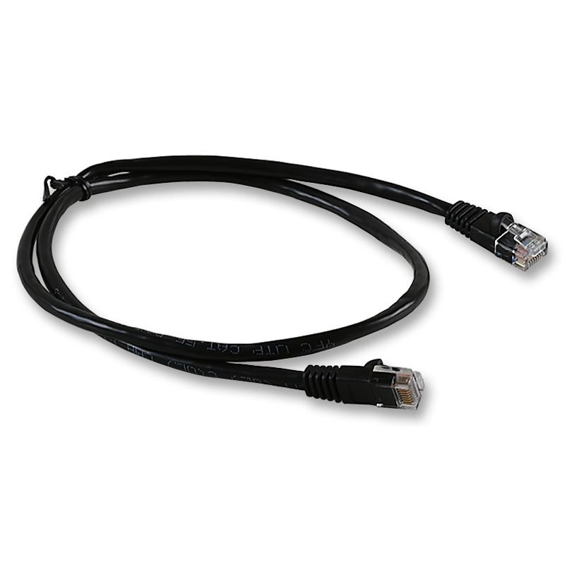 PATCH LEAD CAT5E UTP BLACK 2M 2961-2BK VIDEK製｜電子部品・半導体通販のマルツ