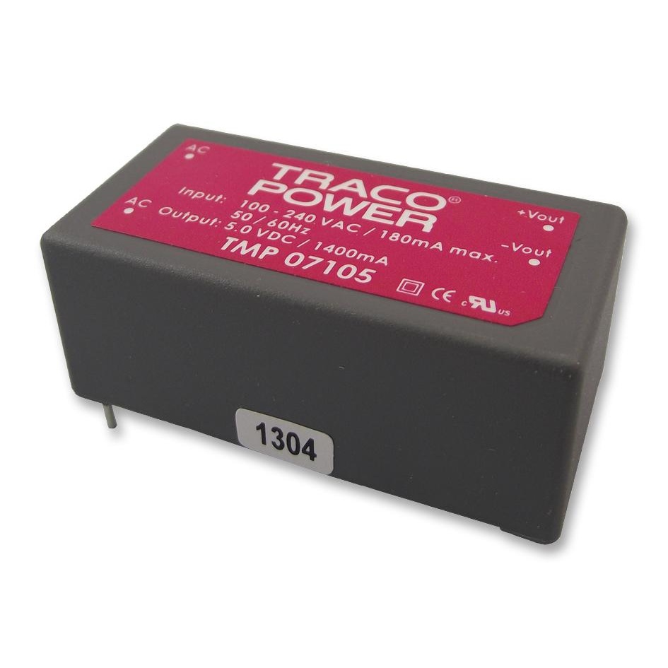 CONVERTER AC/DC 24V 0.3A/7W MODULE TMP 07124 TRACOPOWER製｜電子部品・半導体通販のマルツ