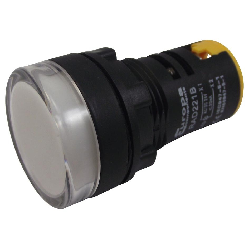22MM SWITCHES LED PILOT WHITE 230V RAD221P MULTICOMP製｜電子部品・半導体通販のマルツ