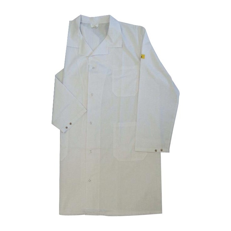 WHITE ESD LAB COAT LONG SLEEVE L 108-4002 MULTICOMP製｜電子部品・半導体通販のマルツ