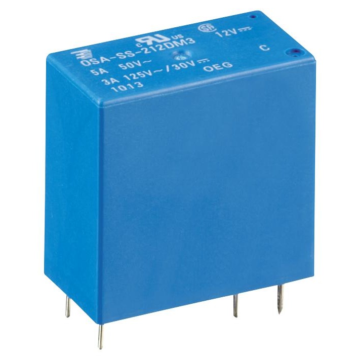 RELAY DPST-NO 240VAC 30VDC 3A OSA-SS-224DM3000 TE Connectivity(Tyco ...