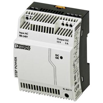 PSU DIN RAIL 12V 5A STEP-PS/1AC/12DC/5 フェニックス・コンタクト製｜電子部品・半導体通販のマルツ